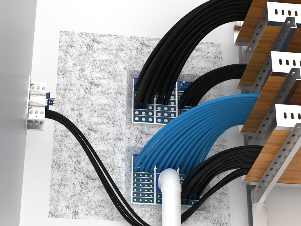 Cable and pipeline penetration fire blocking: Interpretation of ...